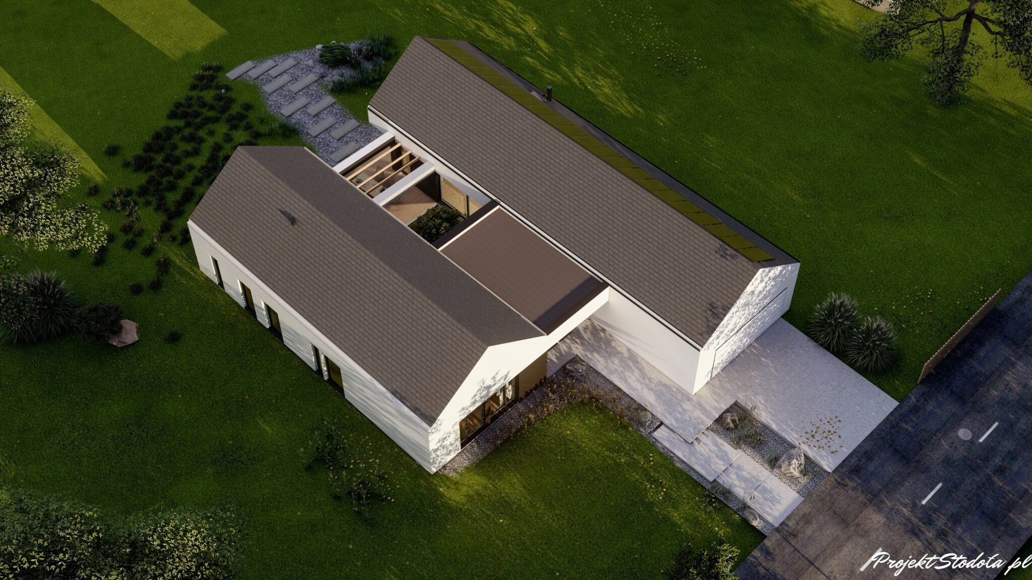 Projekt Stodoła Podwójna | Projekt Stodoła