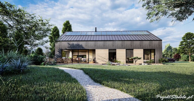 Projekty domów nowoczesna stodoła - Unikalny styl i przestrzeń