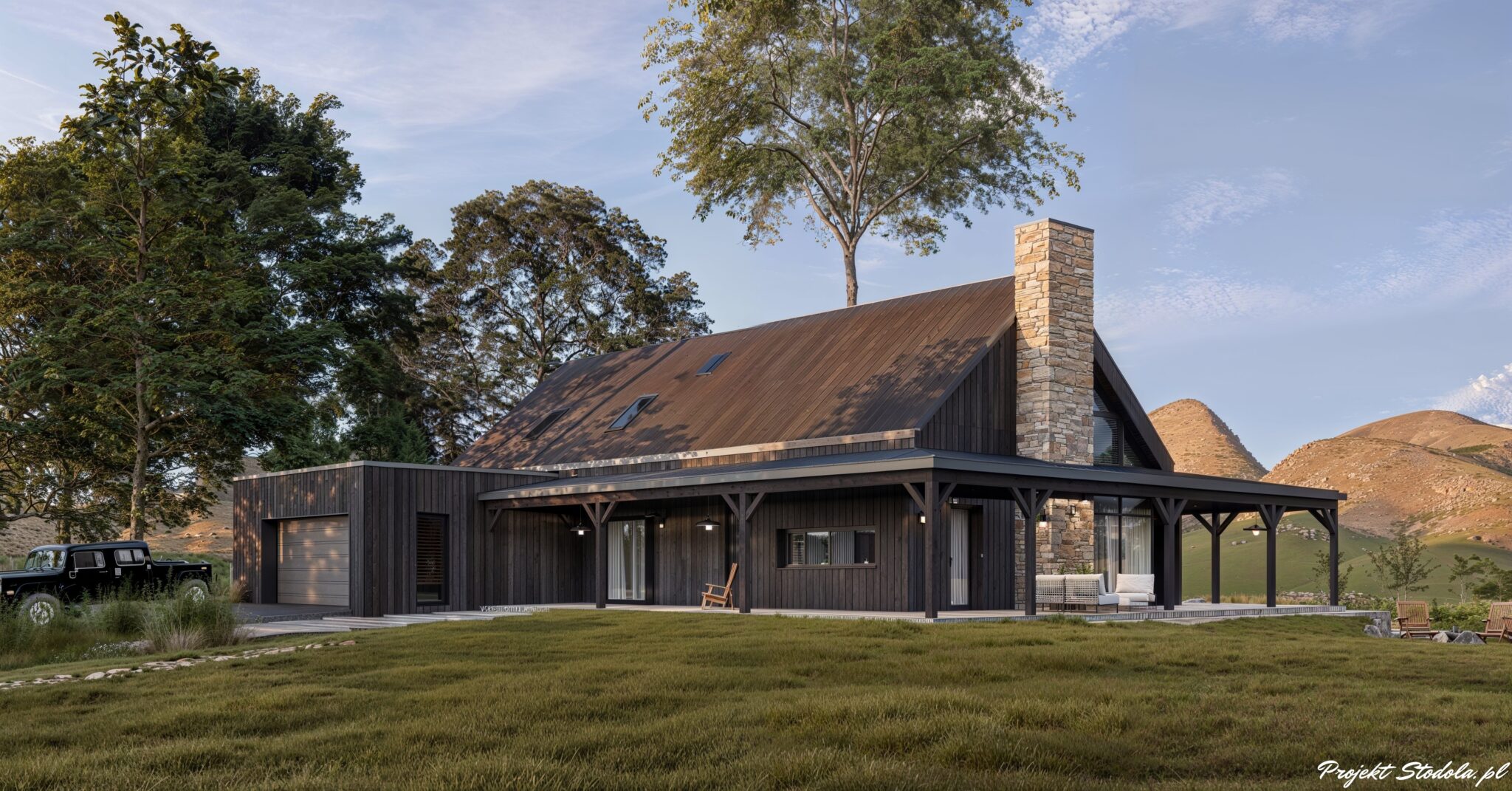 Projekt Stodoła Modern Farmhouse | Projekt Stodoła
